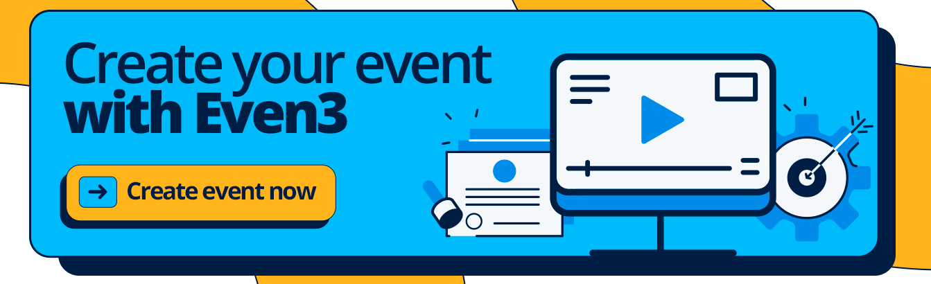 How to and why creating online events on Even3 - Even3